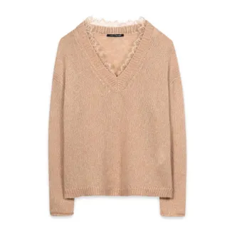 Luisa Cerano Damen, Strickwaren, Rosa, XLGr&ouml;&szlig;e