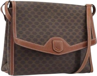 Celine Sac bandouli&egrave;re vintage doccasion - Femme - Pre-owned - Brun - Taille: ONE Size