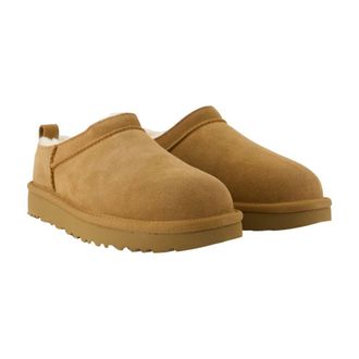 UGG Womens Micro Slipper Brown Calfskin