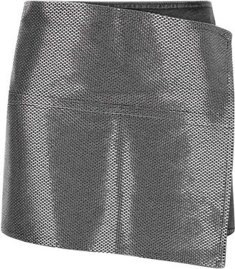 Haikure Minirock - Grau