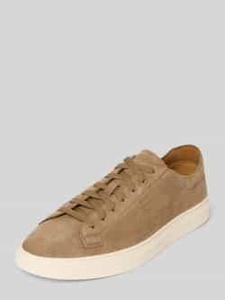 HUGO BOSS Low Top Sneaker aus reinem Rindnubuk Modell Kieran_Tenn_wcsd
