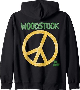 Woodstock Chimes Woodstock Stitch Peace Sign Kapuzenjacke