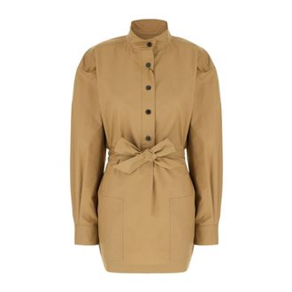Saint Laurent Stilvolle Jacken und Westen Kollektion - - Dresses - Damen - Beige - S