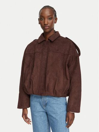 Beverly Hills Polo Club Jacke aus Kunstleder 62KUDPU1300 Braun Regular Fit