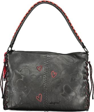 Desigual Femme, Sacs, Noir, Taille: ONE Size Alkl Mickey Leira Bag