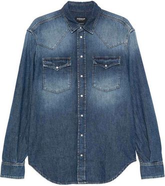Dondup Hemd - Jeansblau