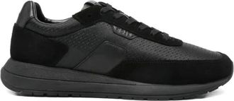 HUGO BOSS Homme, Chaussures, Noir, Taille: 41 EU Textile Baskets