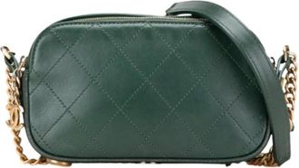 Chanel Sac bandouli&egrave;re Pre-owned - Femme - Pre-owned - Vert - Taille: ONE Size