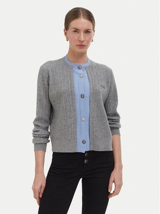 Liu Jo Strickjacke WF6108 MA88R Grau Regular Fit