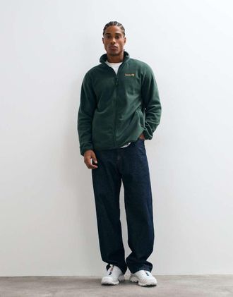 Timberland polaire &agrave; zip int&eacute;gral sycamore-Vert