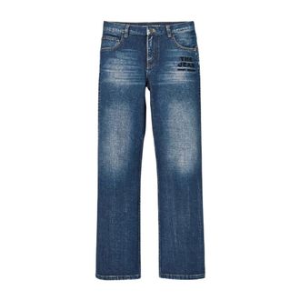 Marc Jacobs Dunkelblaue Logo-Jeans Stilvoll - - Jeans - Damen - Blau - W29
