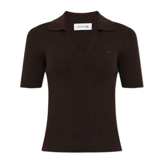 Lacoste Damen, Strickwaren, Braun, 2XSGr&ouml;&szlig;e