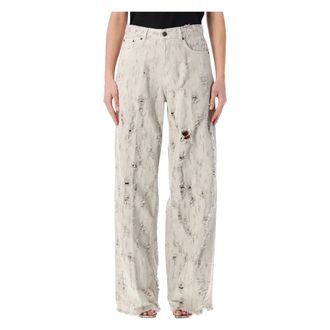 Haikure Femme, Jeans, Gris, Taille: W24 Bethany Bull Destroy Jeans