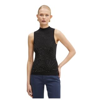 Guess Calista Vest - - Tops - Damen - Schwarzk - XS