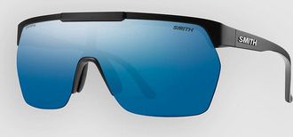 Smith XC Matte Black Sonnenbrille cp polarized blue mirror