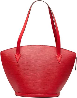 Louis Vuitton Hobo Bags - Epi Saint Jacques GM Long Strap - Gr. unisize - in Rot - f&uuml;r Damen