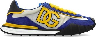 Dolce & Gabbana Homme, Chaussures, Multicolore, Taille: 42 EU DG Athletic Fabric Baskets