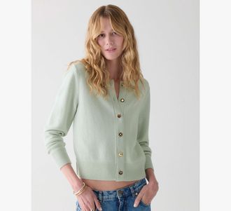 Kate Spade New York Kate Spade Novelty Nell Cardigan Mit Kn&ouml;pfen f&uuml;r Frauen in Minzgr&uuml;n Frosting, Gr&ouml;&szlig;e: Mittel | WOLLE