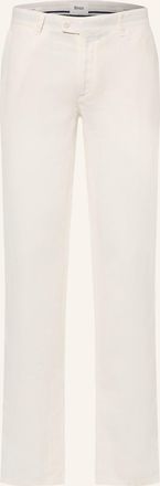 Brax Brax Chino Fabio Modern Fit Aus Leinen weiss