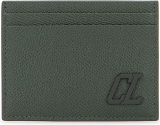 Christian Louboutin Femme, Accessoires, Vert, Taille: ONE Size Wallets & Cardholders