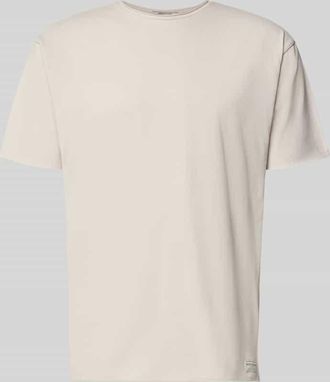 Scotch & Soda T-Shirt mit Rundhalsausschnitt und Rollsaum