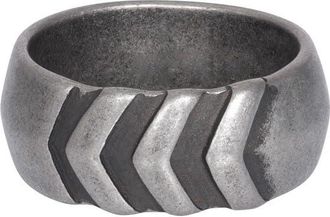 iXXXi Men Herrenring Mercedes Antiksilber | 19mm