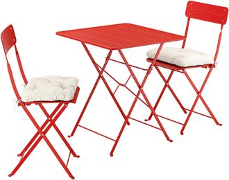 IKEA SUNDSÖ Tisch und 2 Klappstühle