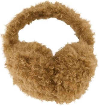 Moncler Femme, Accessoires, Brun, Taille: ONE Size Cache-oreilles rembourr&eacute; Teddy