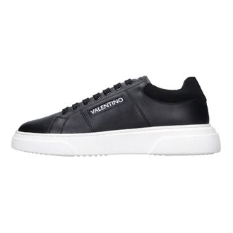 Valentino Leder-Sneakers - - Shoes - Herren - Schwarzk - 42 EU