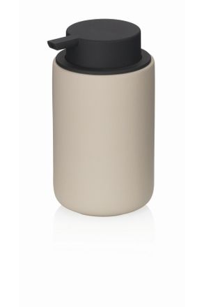 KELA Seifenspender Sana, Beige, Keramik, 14.5 cm, Badaccessoires, Waschplatzzubeh&ouml;r, Seifenspender
