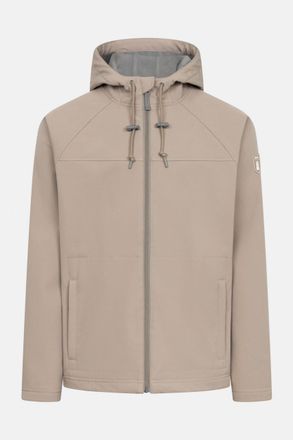 Derbe Derbe &Uuml;bergangsjacke Isleby Herren Beige Grau Softshell