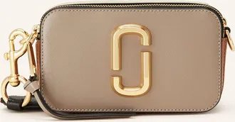 Marc Jacobs Saffiano-Umh&auml;ngetasche Snapshot beige