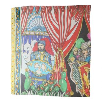 Dolce & Gabbana Seidenschal Foulard mit Print - - Accessories - Damen - Mehrfarbig - ONE SIZE