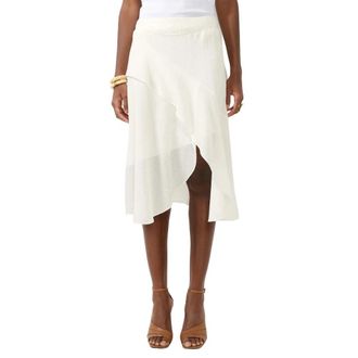 Barbara Bui Asymmetrischer Knopf-Minirock - - Skirts - Damen - Wei&szlig; - M