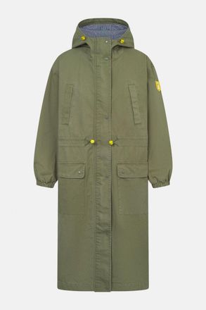 Derbe Derbe &Uuml;bergangsjacke Milby Damen Oliv Gr&uuml;n Parka