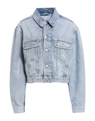 Calvin Klein OVERSIZED CROPPED 90S DENIM JACKET