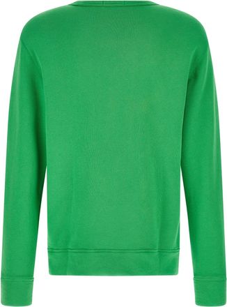 Polo Ralph Lauren Logo-Embroidered Loopback Cotton Sweatshirt - Green