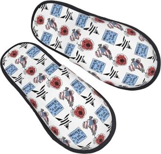 Generic Slippers Champignons Colorés Doux Pantoufles En Coton Confortable Chaussons Pour Unisex Hôtels Outdoor L