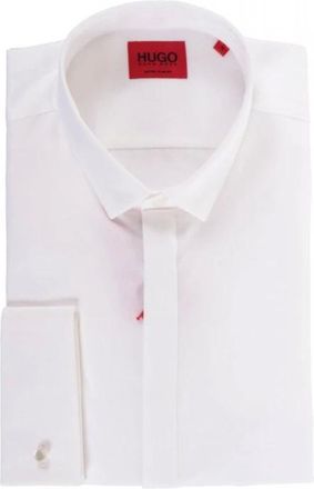 HUGO BOSS Homme, Chemises, Blanc, Taille: 4XL Mini Extra Slim Fit Shirt Ejinar