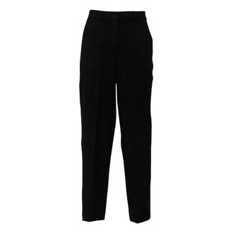 P.A.R.O.S.H. Straight Leg Hose - - Trousers - Damen - Schwarzk - L