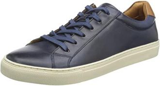 Hush Puppies Homme Colton Basket, Bleu Marine, 44 EU
