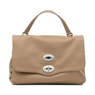 Zanellato Femme, Sacs, Brun, Taille: ONE Size Postina Daily Sac &agrave; Main en Cuir