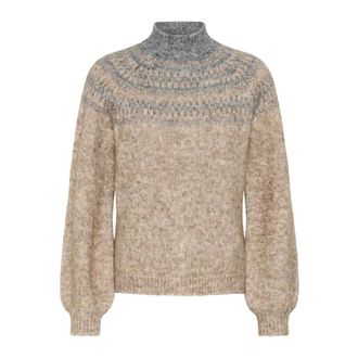 Kaffe KAgerda Pullover Strick - - Knitwear - Damen - Braun - XL