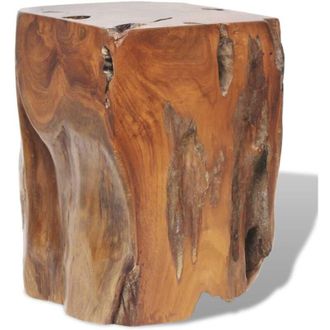 Fimei Tabouret Bois de teck massif