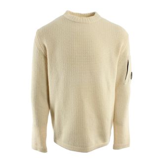 C.P. Company 15Cmkn090A Rundhals-Strick - - Knitwear - Herren - Beige - 2XL