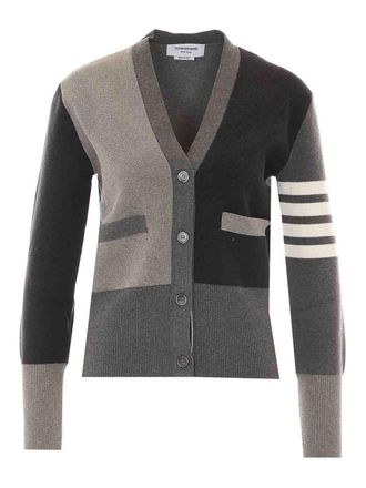 Thom Browne Cardigan - Gris