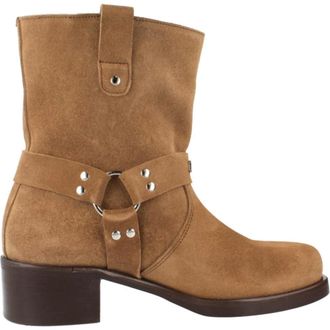 Yellow Femme, Chaussures, Brun, Taille: 39 EU Bottines &agrave; talons &eacute;l&eacute;gantes