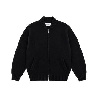 Laneus Bomber aus Strick - - Knitwear - Herren - Schwarzk - L