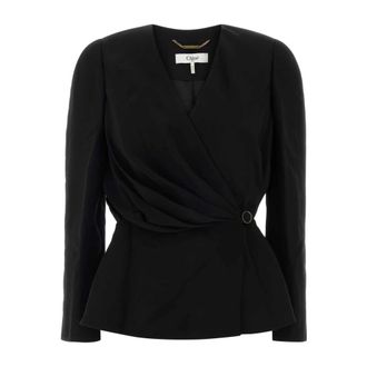 Chlo&eacute; Damen, Blusen & Hemden, Schwarzk, XSGr&ouml;&szlig;e