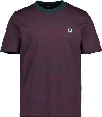 Fred Perry Herren T-Shirt blau gestreift